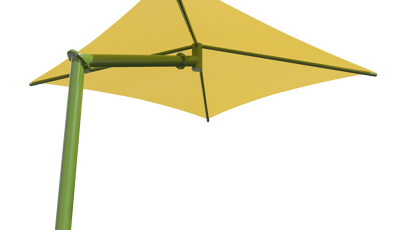 SkyWays® Cantilever Pyramid (16'x16') - Landscape Structures