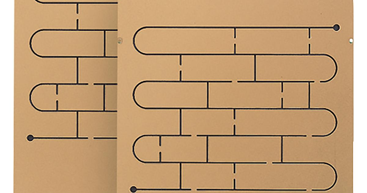 Finger Maze Panel - Tracing Play - Landscape Structures