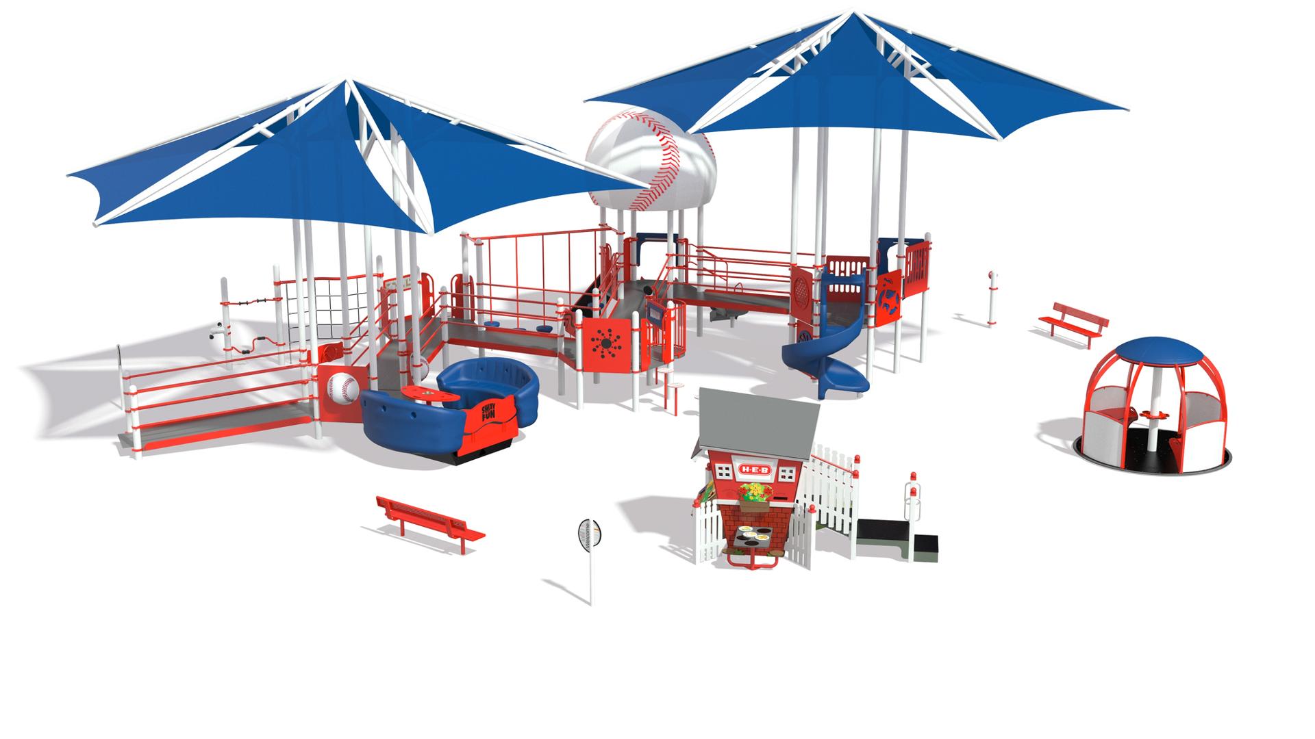 Inclusive Park at Blanca E. Sanchez Elementary - Accessible Playground ...