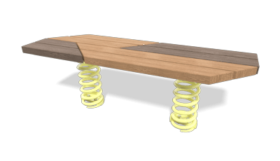 Footprint™ Wobble Bouncer | Landscape Structures