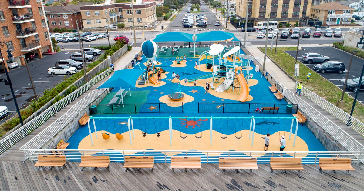 Magnolia Park Playground - Beach-themed Playground