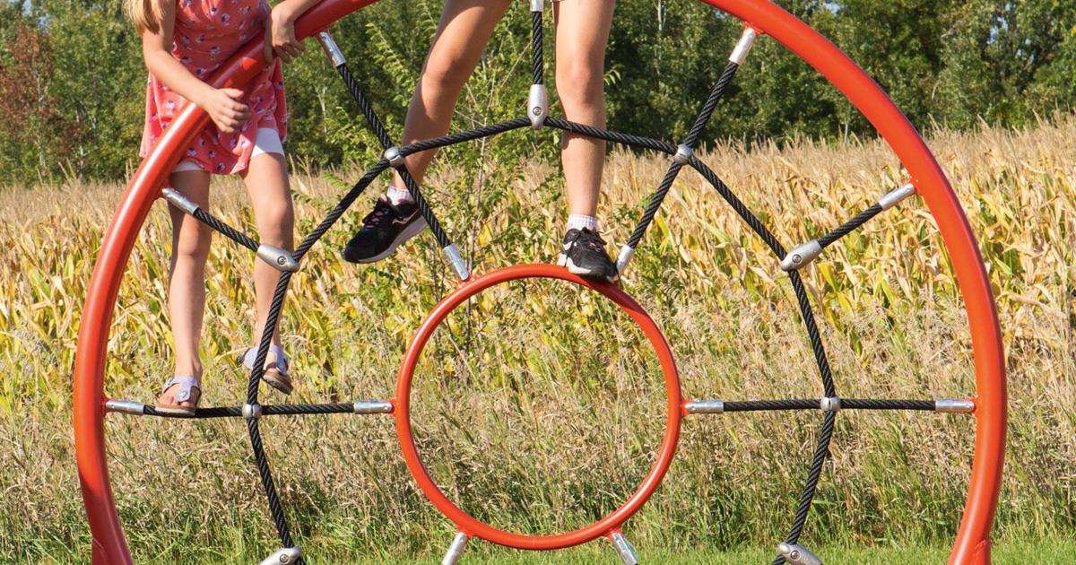 Steel Spider Web Climber - Cable Net Climber with Sturdy Inner and ...