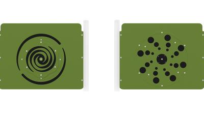 Rain Sound Wheel Panel - Interactive Auditory Panel