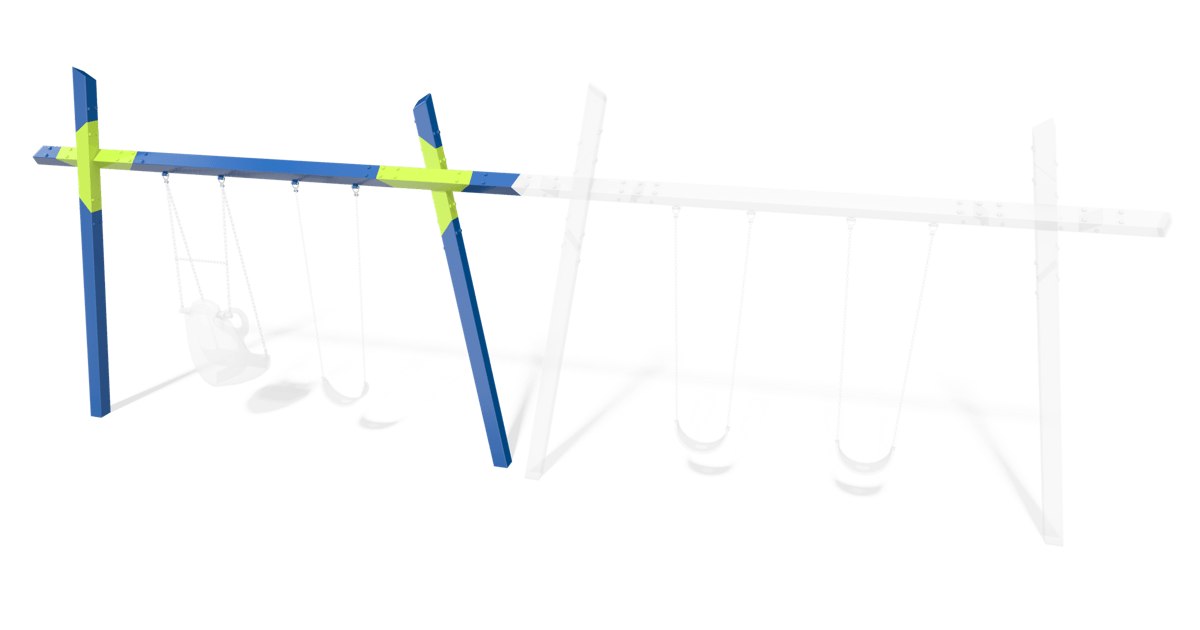 Forma™ Swing Frame Additional Bay - NEW! | Landscape Structures