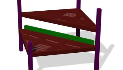 Kick Plate 90 Tri-Deck