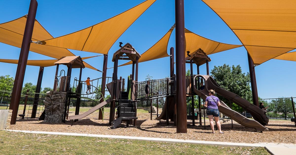 Heritage PIP 7 - Shaded Nature-Inspired Playground