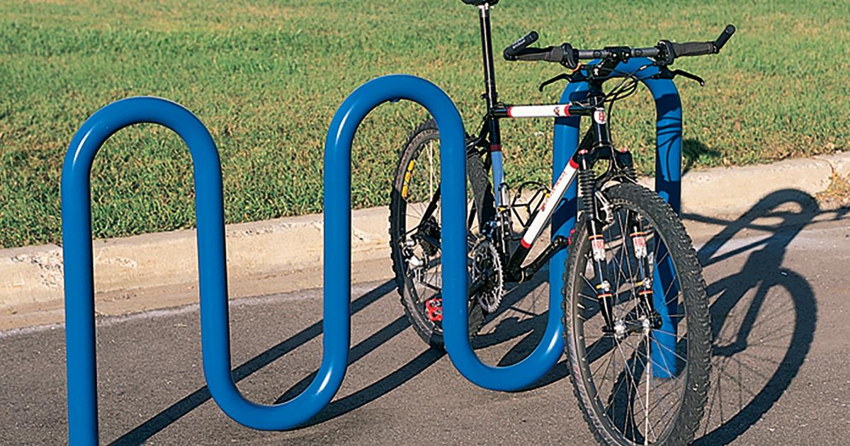 Loop Rack - Curved Pipe for Bike, Strollers, Wheelchairs