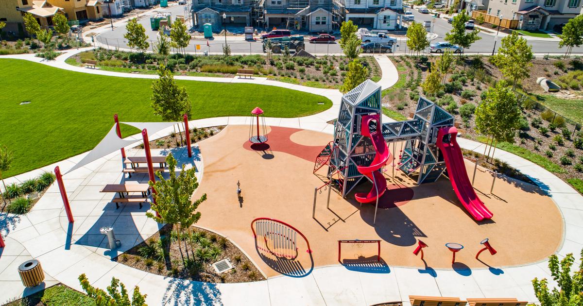 Sycamore Park - Double Playground Tower Fun!
