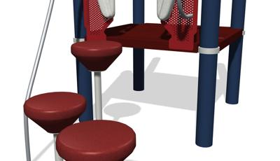 Pod Climber® w/Vibe® 32"- 40" - Landscape Structures