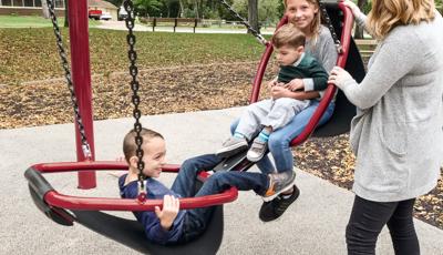 Friendship® Swing w/5" Arch Swing Frame - Multi-User