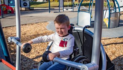 We-Go-Swing® - Inclusive Accessible Wheelchair Swing Set